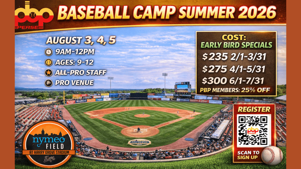 Summer Camp 2026 - Pease Baseball Professionals